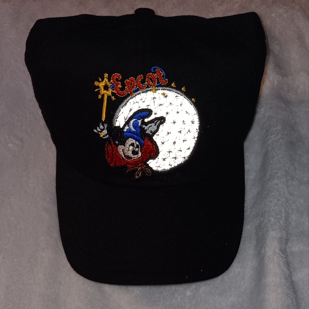 New 90s Disney Epcot Reflective Logo Mickey Mouse Vin… - Gem